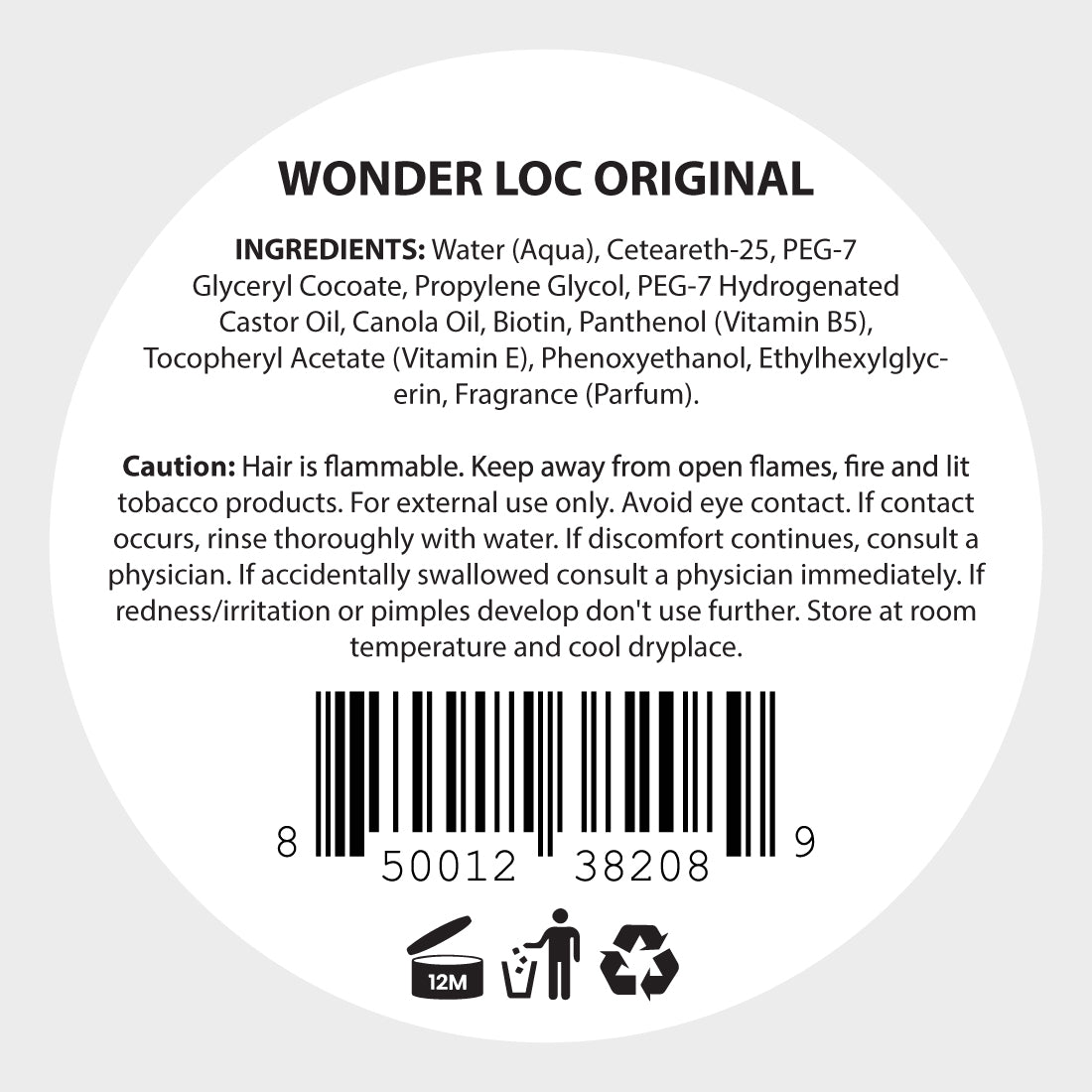 Wonder Loc™ Braid Twist Lock GEL with Biotin Extreme Hold 10.14 Oz. [O ...